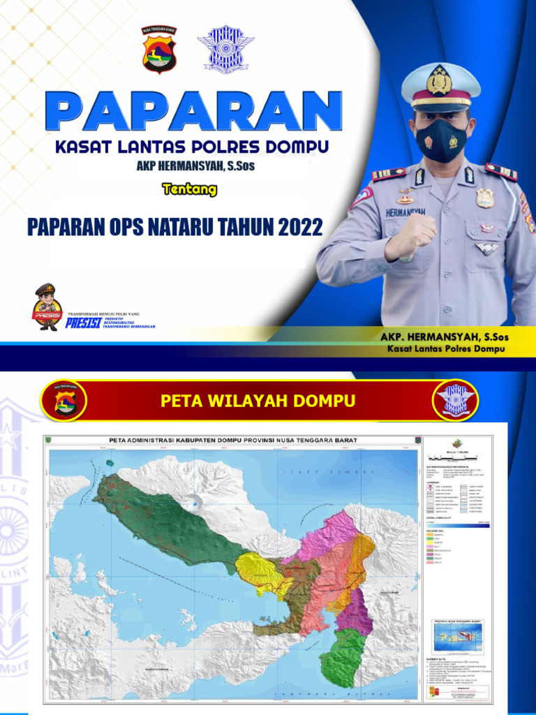 Peta dan Data Kamtibmas Dompu 2022 | PDF