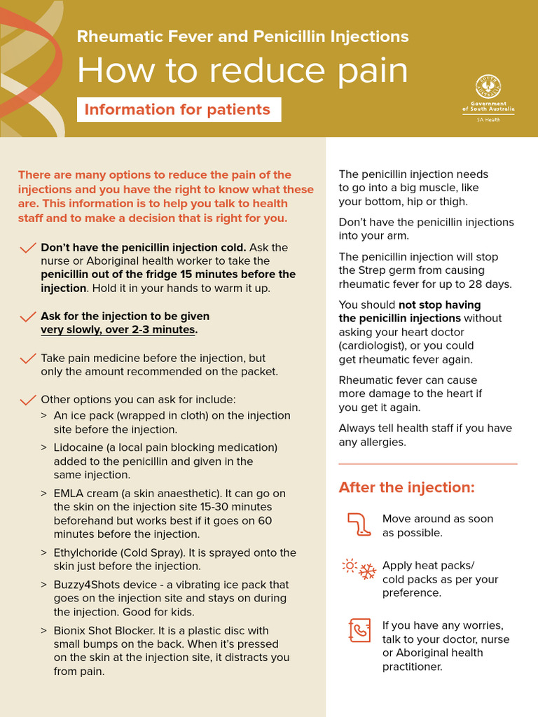 Final - How To Reduce Pain - Fact Sheet-Patients | Download Free PDF ...