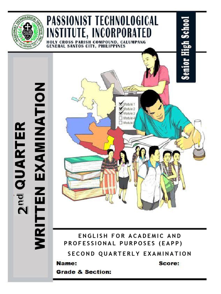 EAPP-2nd-quarter-exam | PDF | Survey Methodology | Essays