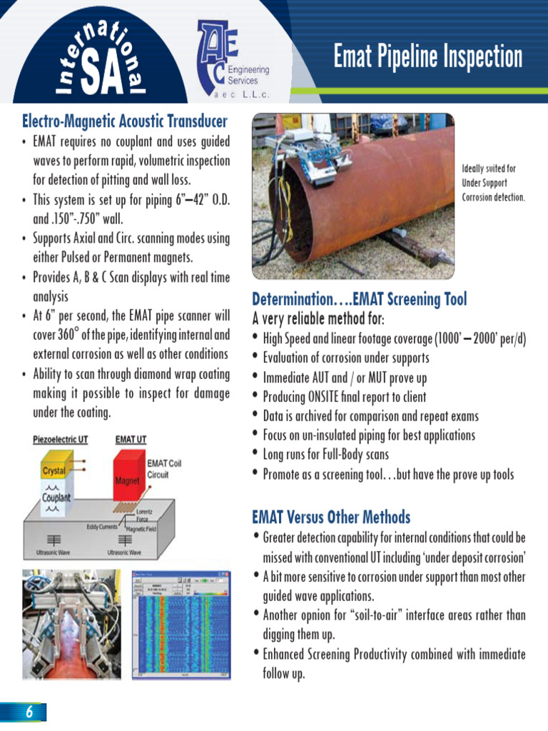 Emat Pipeline Inspection.5205126 | PDF | Electrical Engineering ...