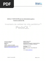 Pedsql - Calidad de Vida A Partir de de 8 Anos | PDF