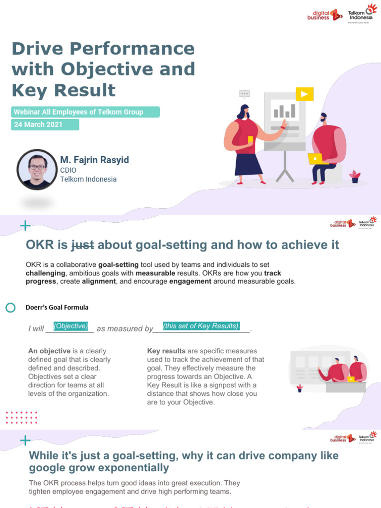 SDB - 210323 - 1600 OKR - Drive Business Performance (AK) | PDF | Goal ...