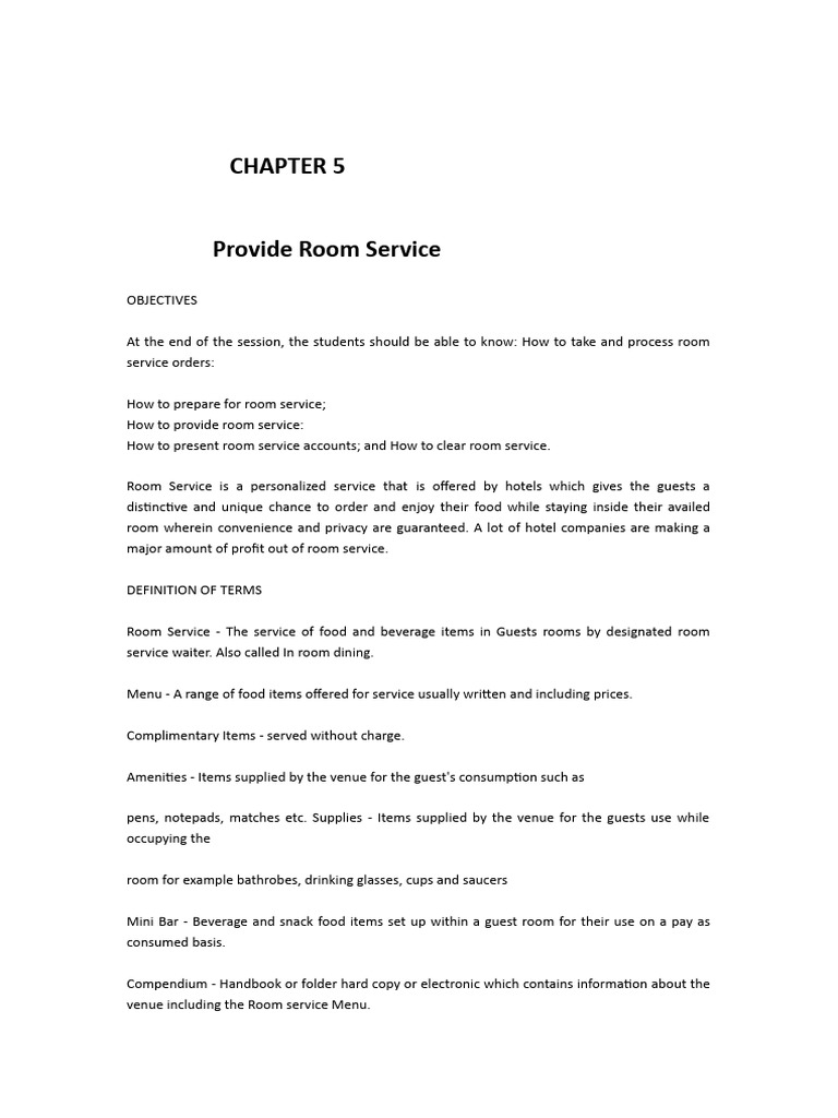 Fbs-module-2 | PDF | Tableware | Restaurants