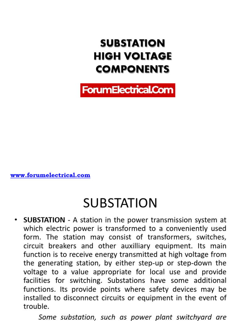 Substation Design | PDF | Electrical Substation | Transformer