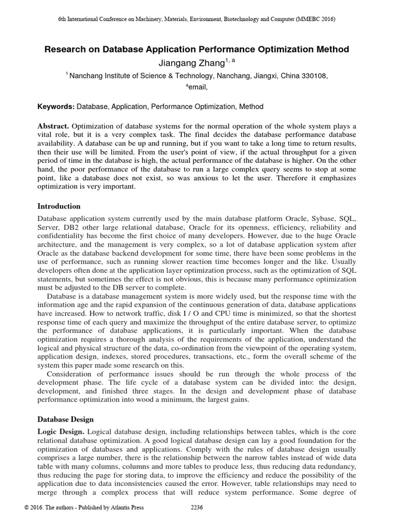 25859012 | PDF | Databases | Database Design