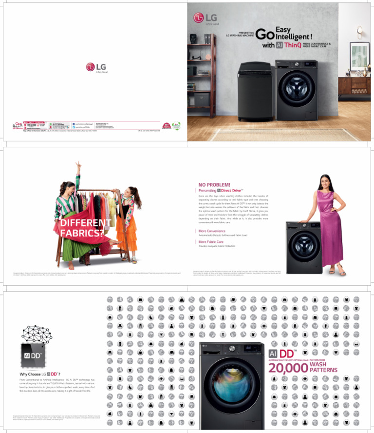 Washing Machine Catalogue 2023 | PDF