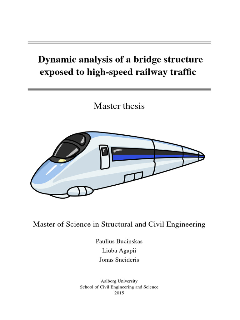 Bridge Dynamics under High-Speed Trains | PDF | Finite Element Method ...