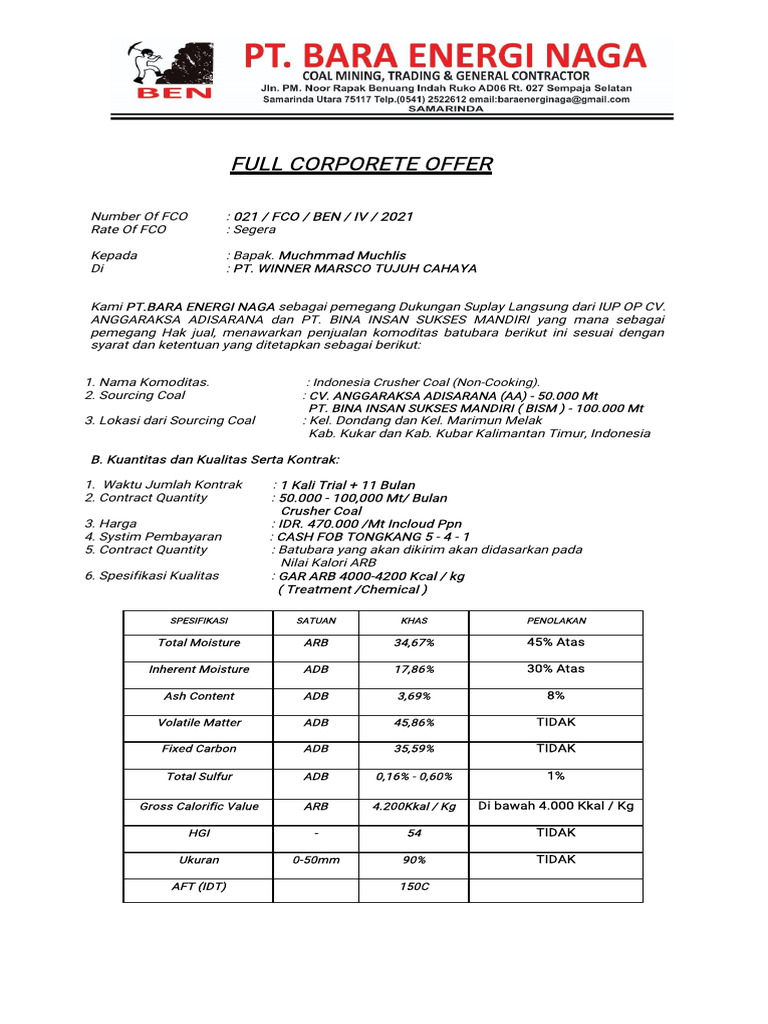 Fco 21 2021 Ben - WMTC | PDF
