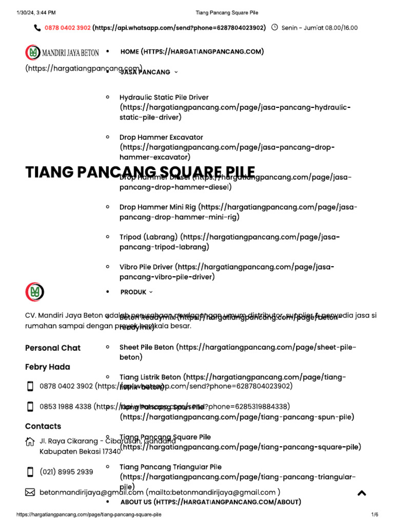 Mini Pile 6 Pdf