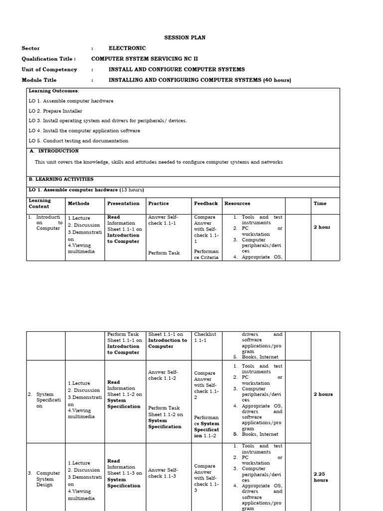 1_INSTALL-AND-CONFIGURE-COMPUTER-SYSTEMS | PDF | Operating System | Personal Computers