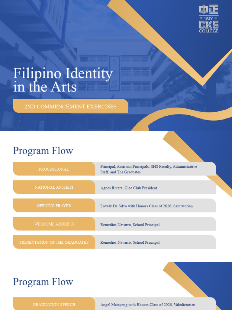 2nd SHS Commencement Exercises 2026 | PDF | Ceremonies | Rituals