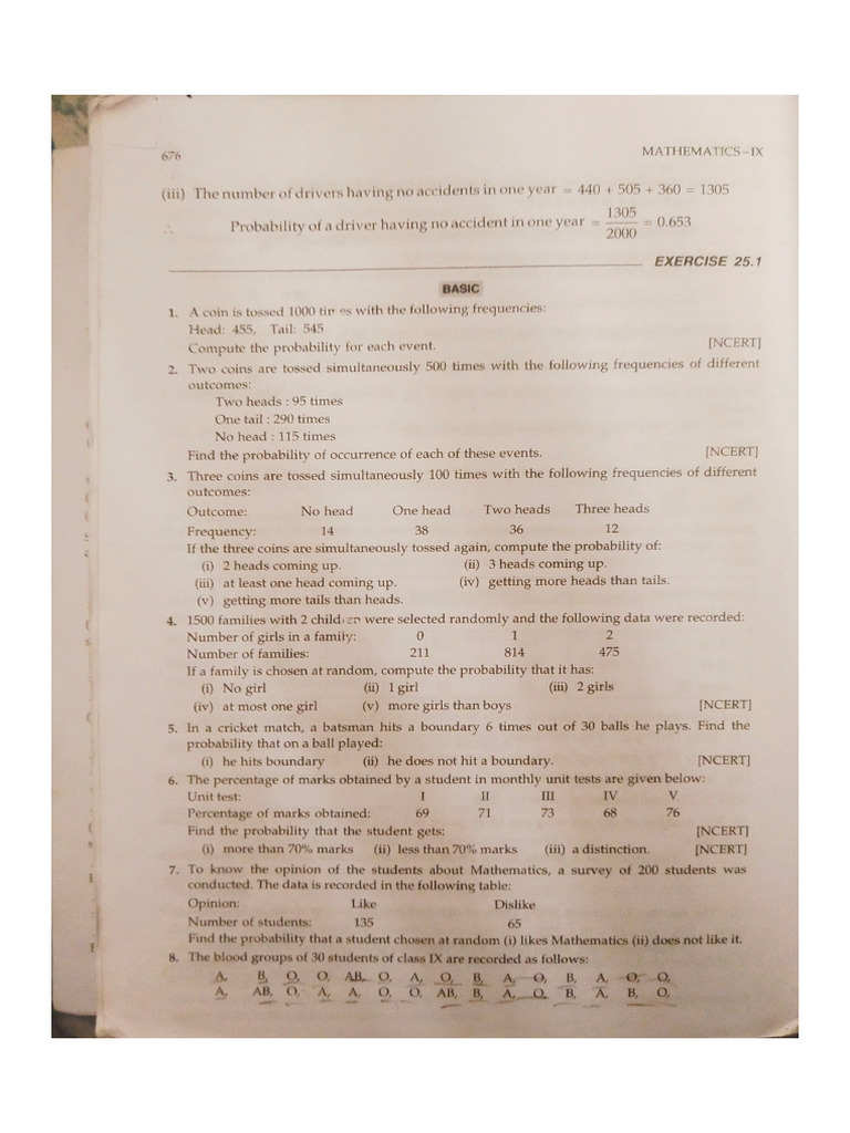 Statistics Questions | PDF