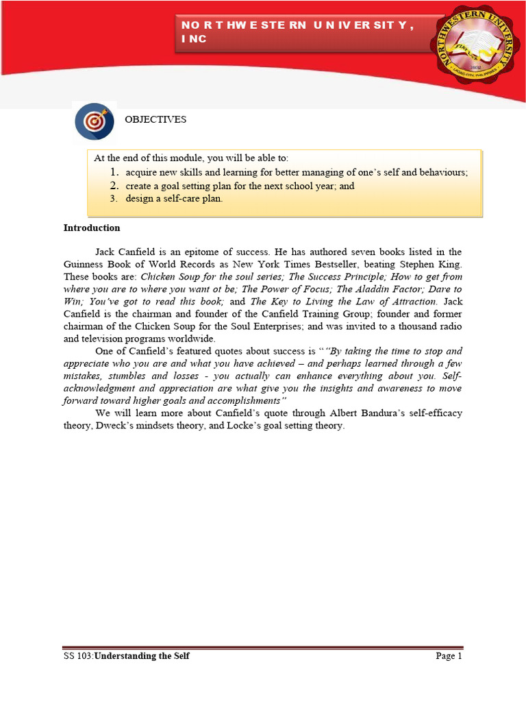 Module 3 Unit 1 Activity 1 Pdf Metacognition Learning