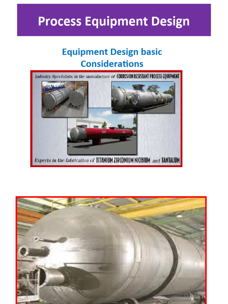 Equipment Design | PDF | Stress (Mechanics) | Steel