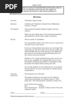 MPS Formula | PDF | Body Mass Index | Mass