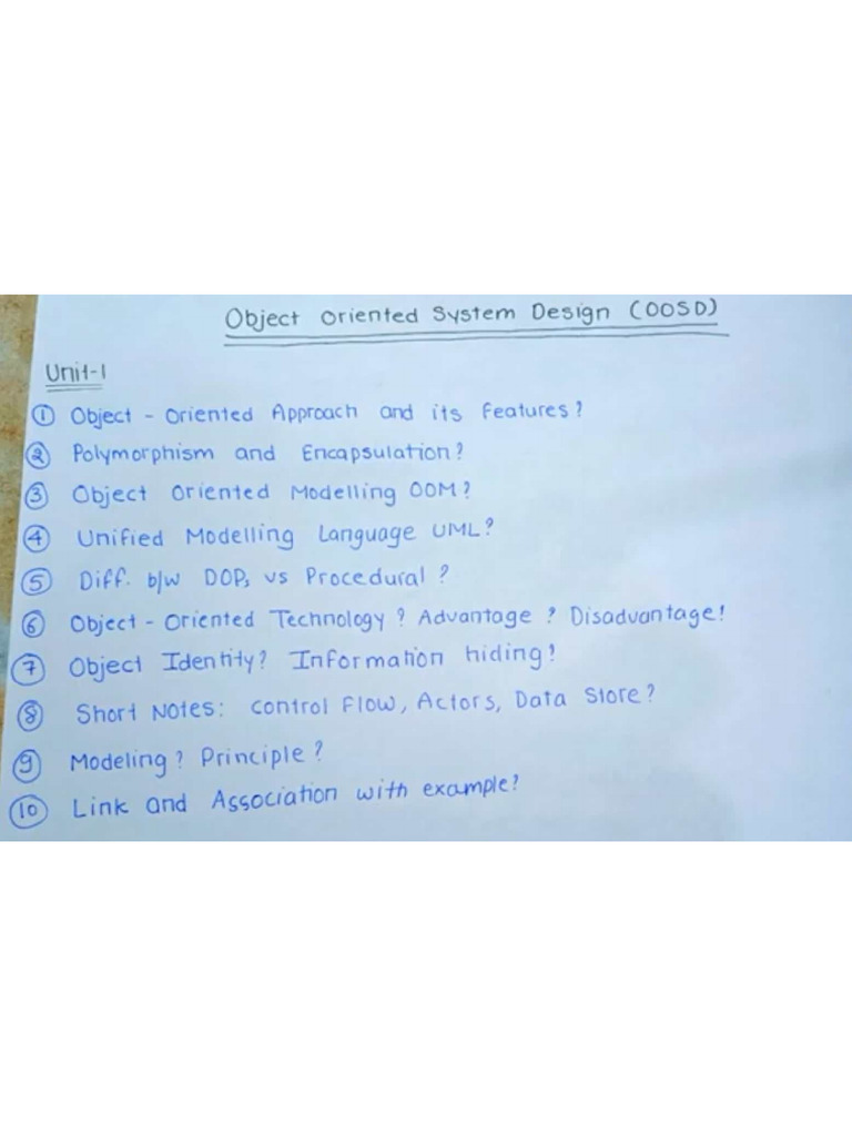 OOPS Important All 25-Dec-2023 7-47 Am by Bharat Saini | PDF | Object ...