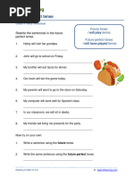 Verb Underlining Worksheet with Answers | PDF | Language Arts & Discipline