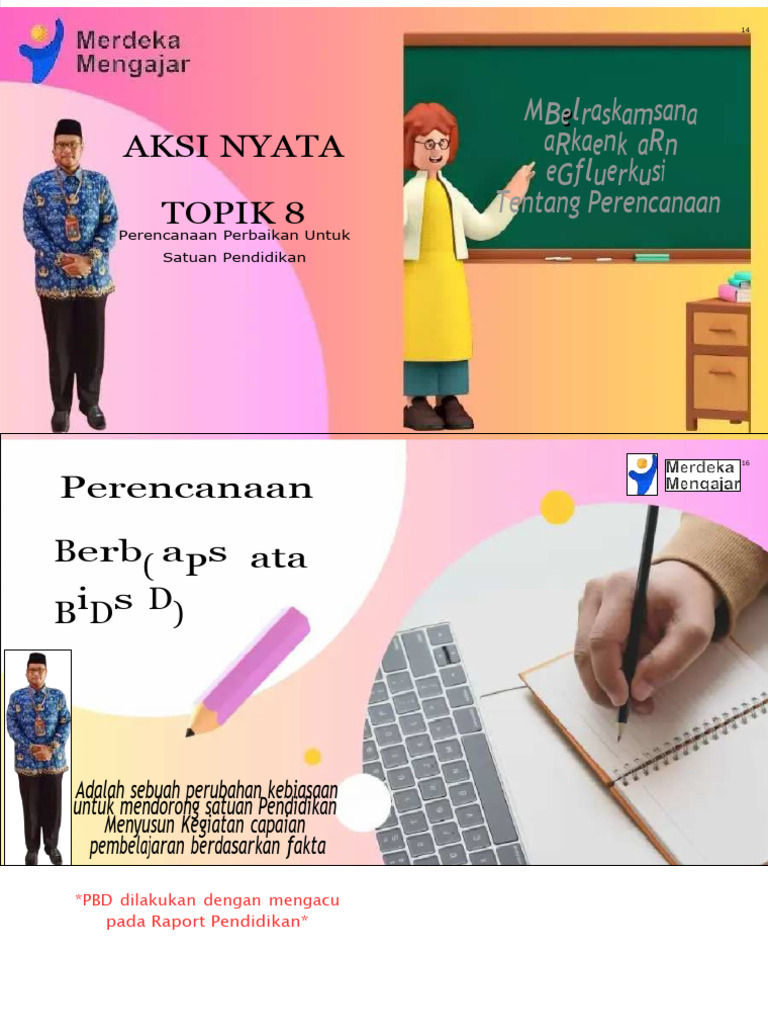 Pdf Aksi Nyata Topik 8 Perencanaan Untuk Perbaikan Satuan Pendidikan