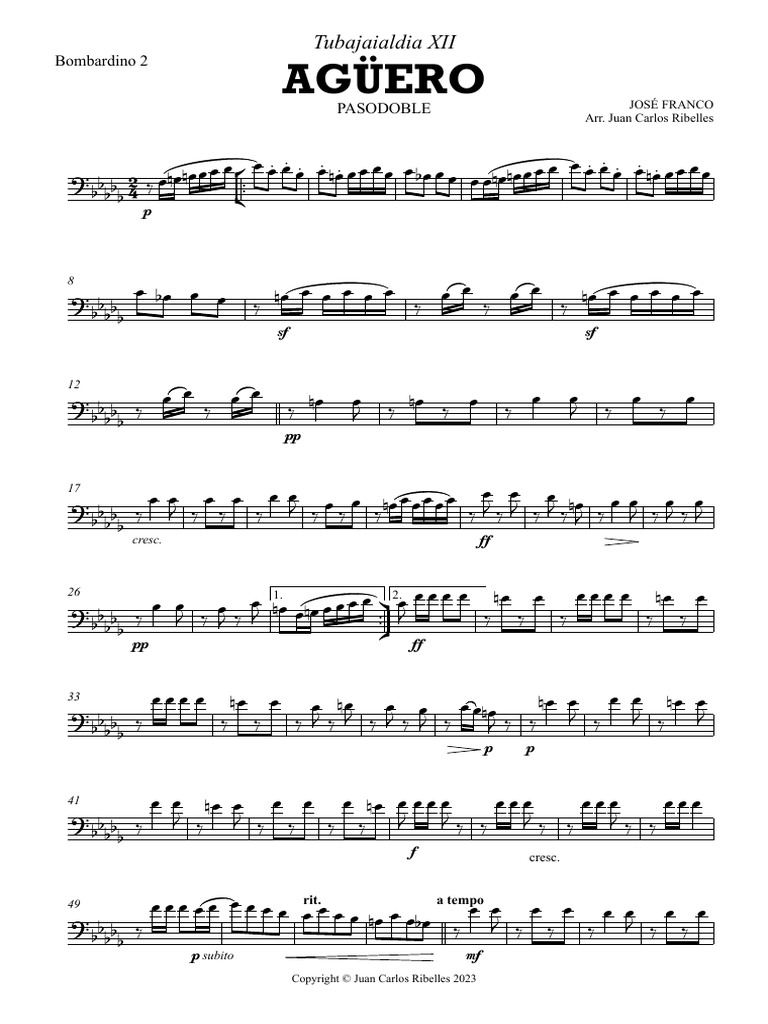 Tubajaialdia 2023 - Euph. 2.PDF | PDF