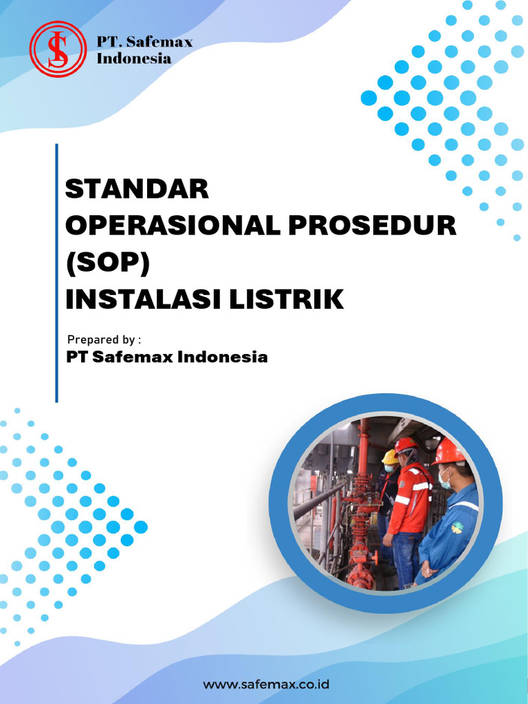 SOP Instalasi Listrik PT Safemax | PDF | Bisnis | Komputer