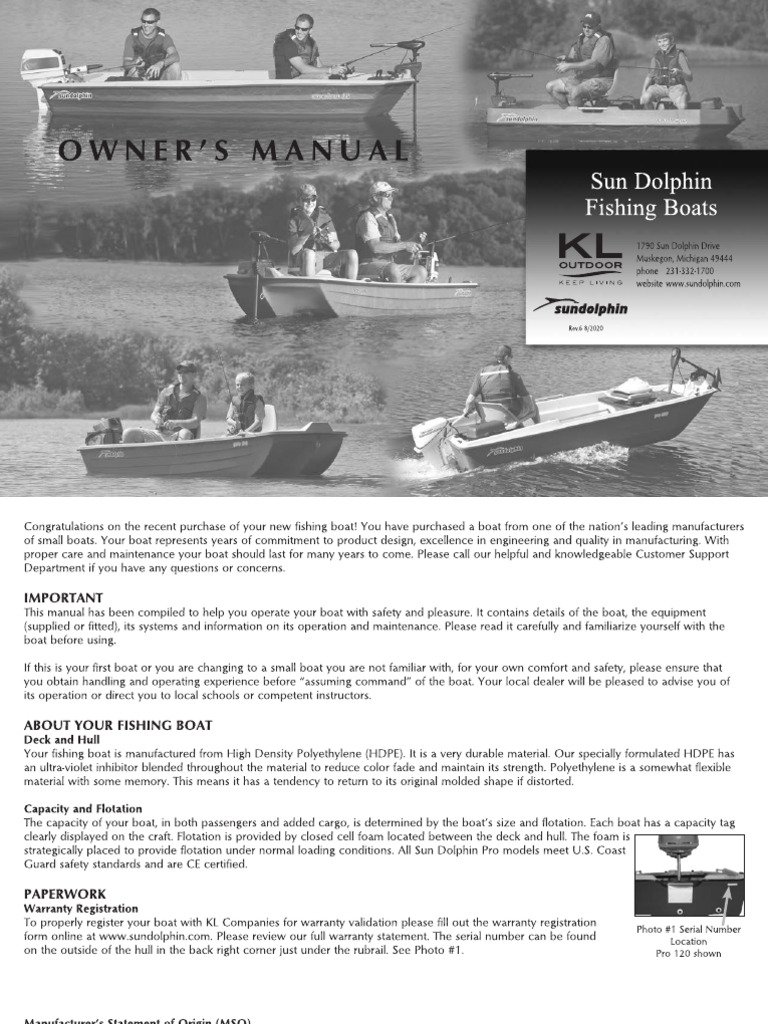 Fishing Boat Owners Manual PROOF | PDF