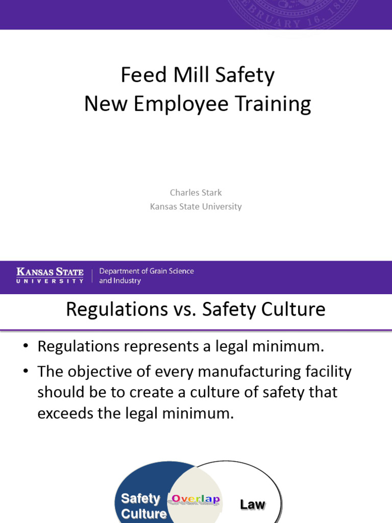 Feed Mill Safety New Employee | PDF | Workplace | Working Conditions