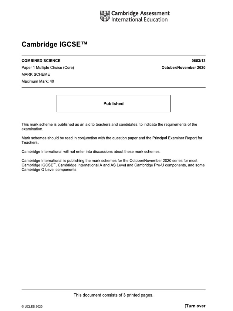 Comb Science Ms | PDF