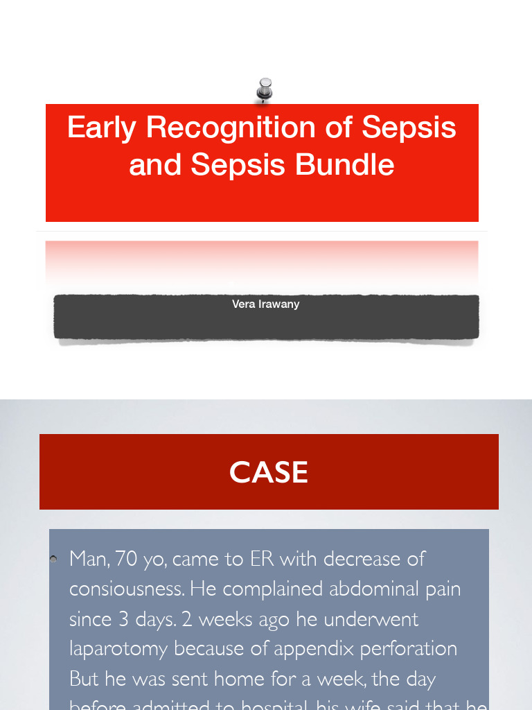Dr. Vea - Early Recognitiuon and Initial Sepsis Management Bundles WS ...