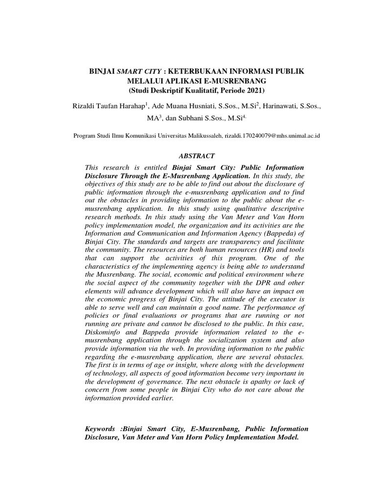 Jurnal Rizaldi Taufan Harahap | PDF | Cognition