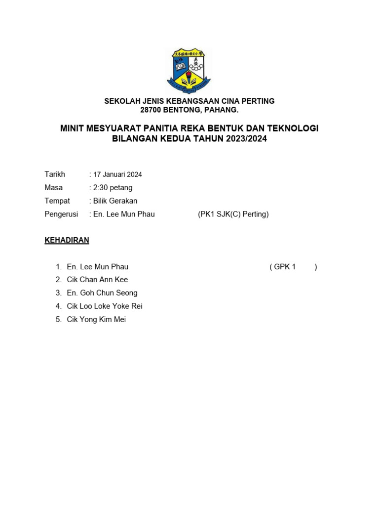 Minit - Mesy (2-2023,24) | PDF