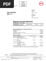 Capitec Bank Savings Statement | PDF