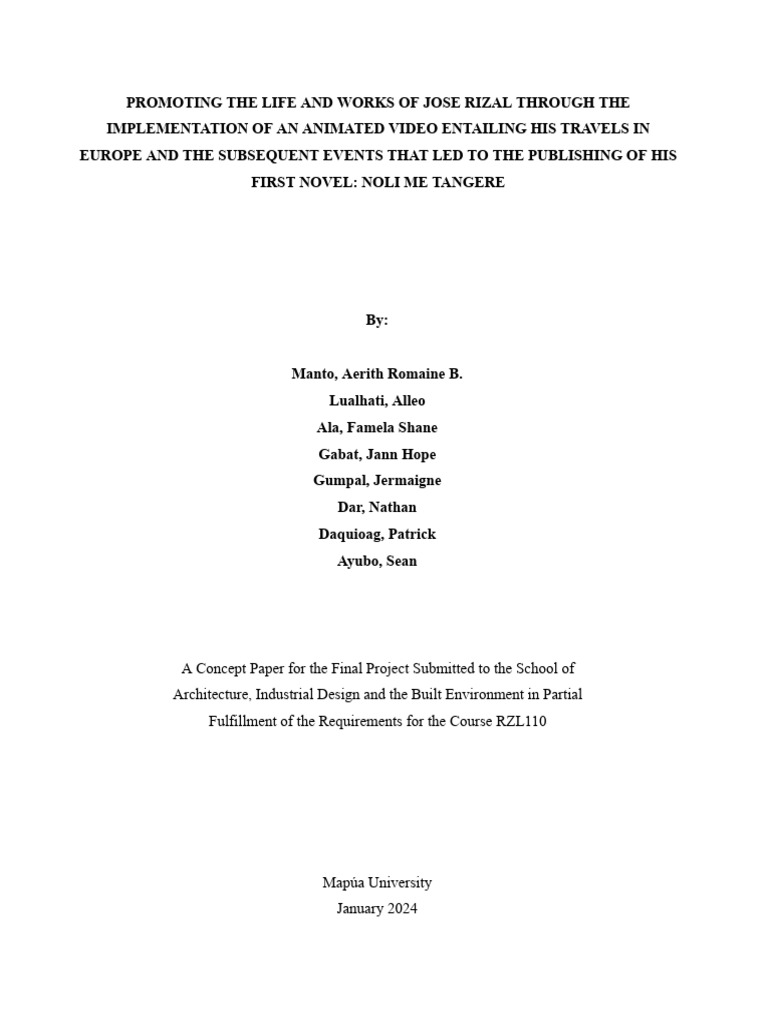 [GRP # 4] Final Integrating Project | PDF | Philippines