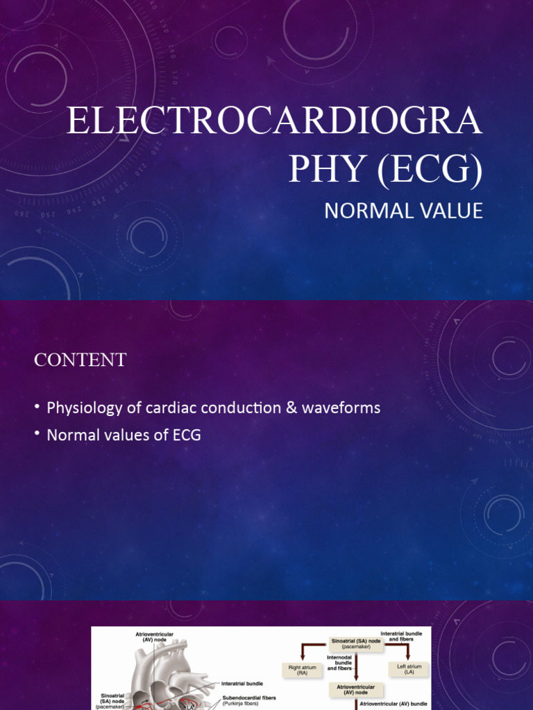 ECG-Normal value | PDF
