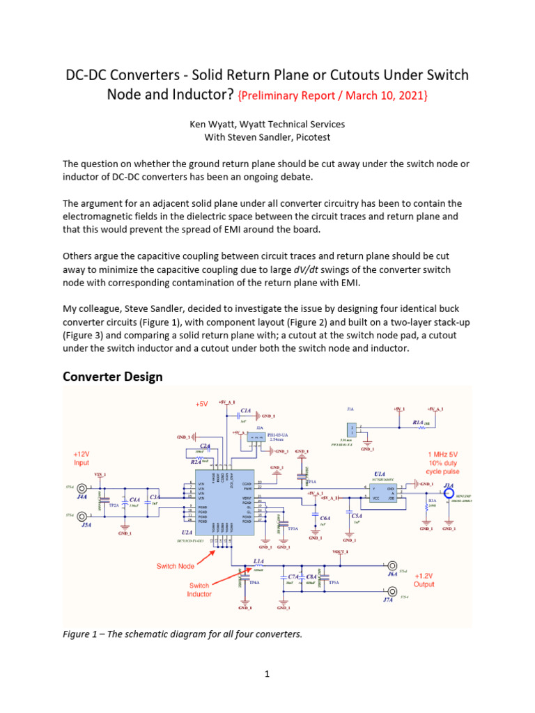 EMC Test of Sandler Sample DC-DC Converters | PDF | Electromagnetic ...