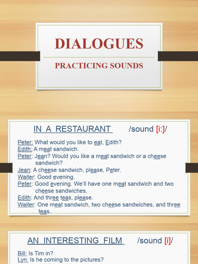 DIALOGUES | PDF