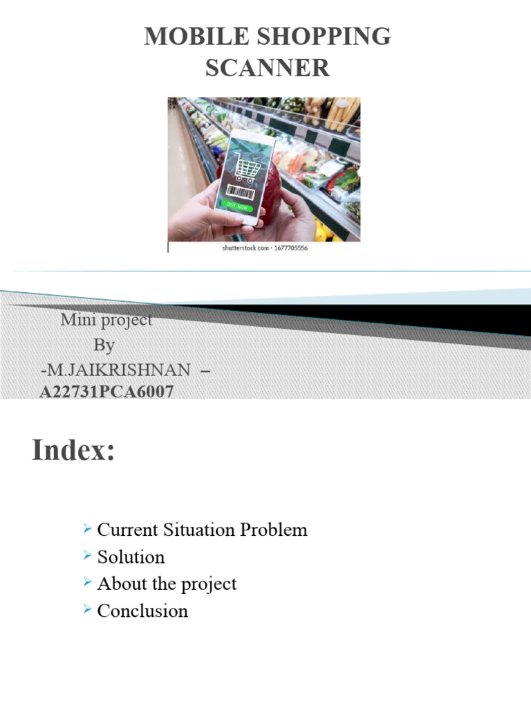 Shopping Scanner | PDF | Qr Code | Online And Offline