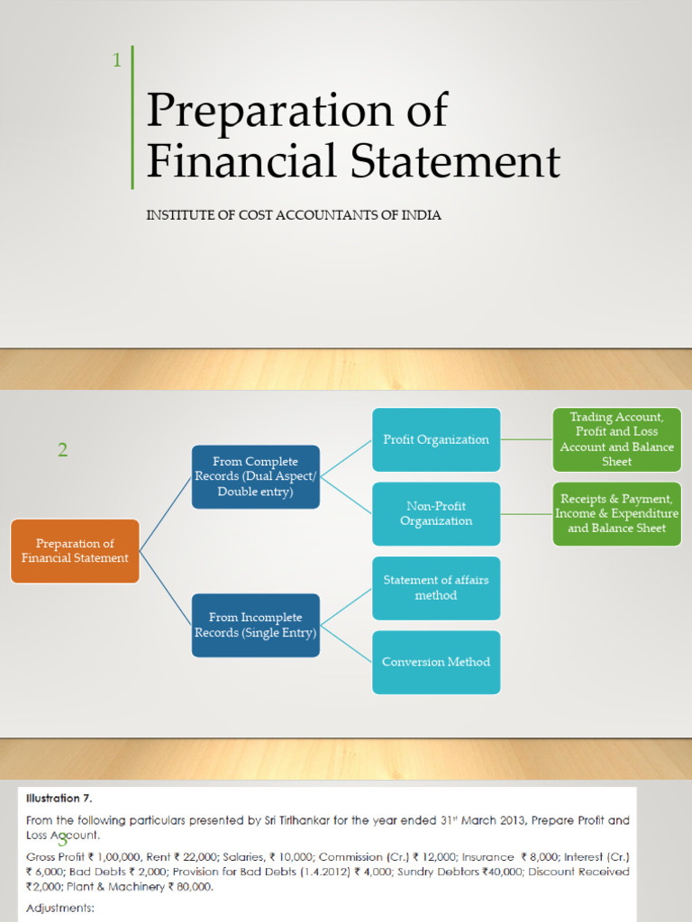 Financial Statement Preparation Guide | PDF | Expense | Income Statement