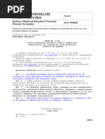 Raport Activitate Model | PDF