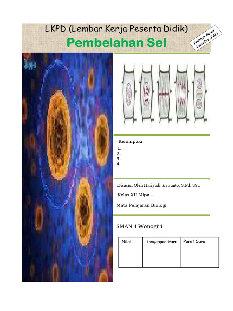 LKPD1 Pembelahan-Sel | PDF