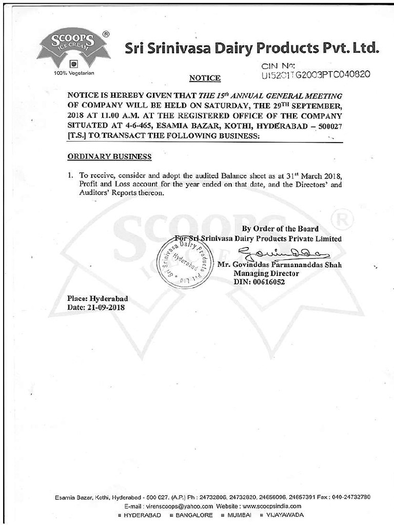 Directors Report | PDF