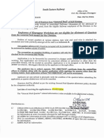 1333454611576-Application For Allotment of Quarters | PDF
