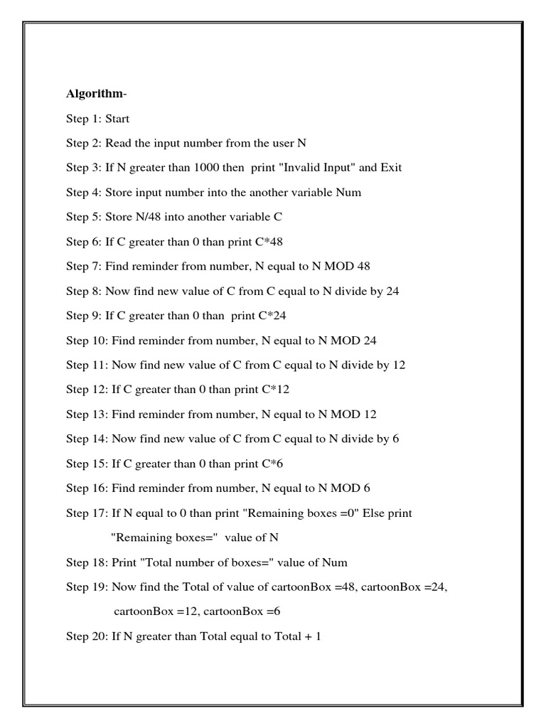 Algorithms 1-20 | PDF | Matrix (Mathematics) | String (Computer Science)