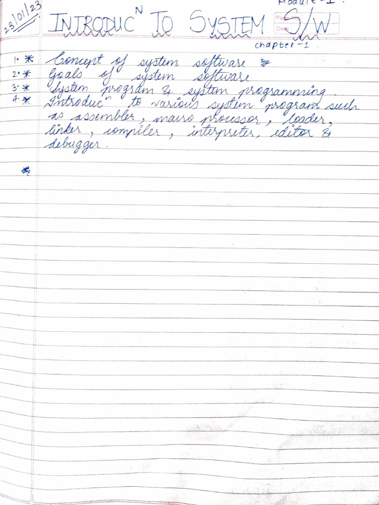 Intro To System Software | PDF