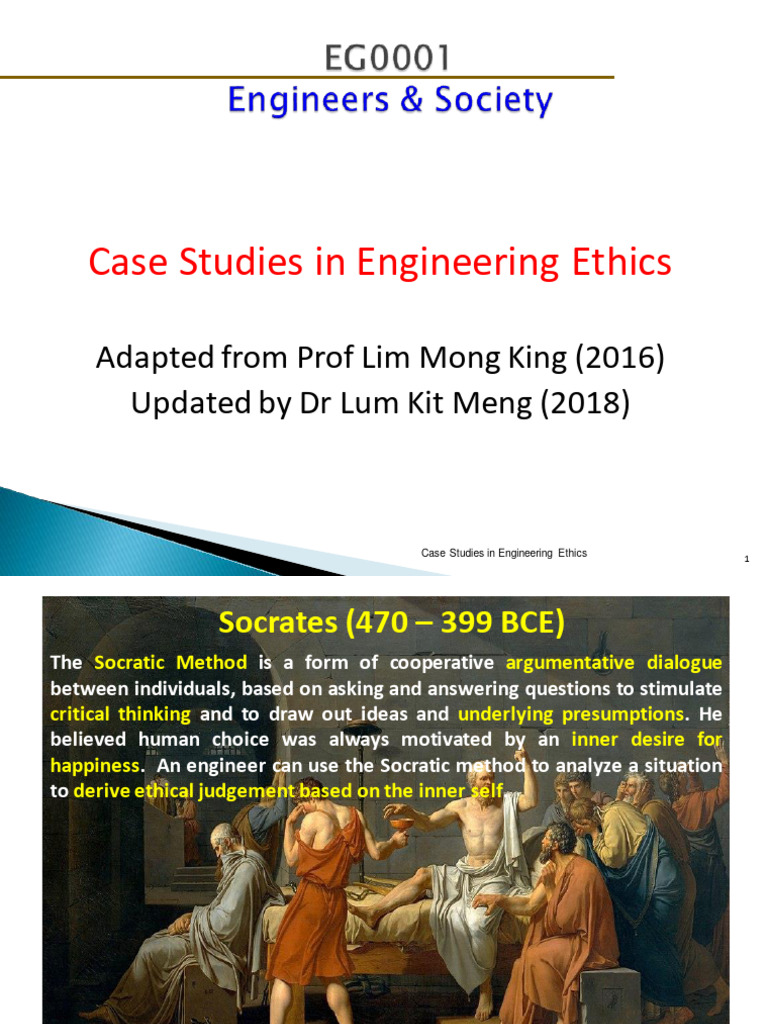 Lecture 3. Case Studies in Engineering Ethics | PDF | Space Shuttle ...