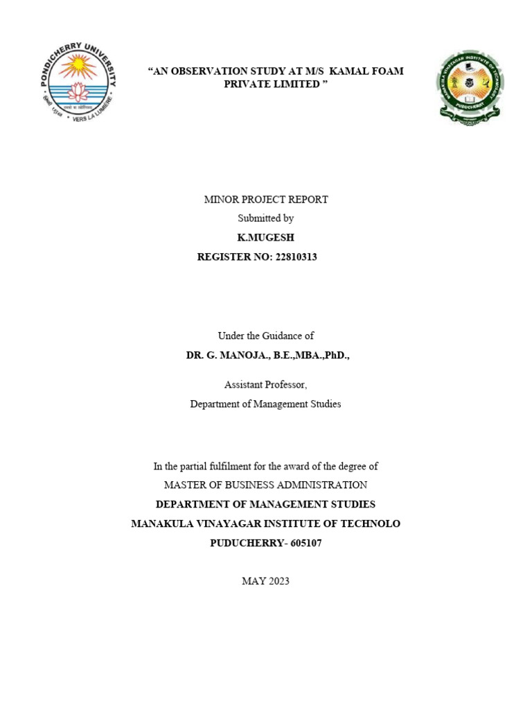 Mugesh FR Sheet Final | PDF | Business | Art