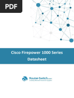 Cisco Secure Firewall 3100 Data Sheet | PDF | Firewall (Computing ...
