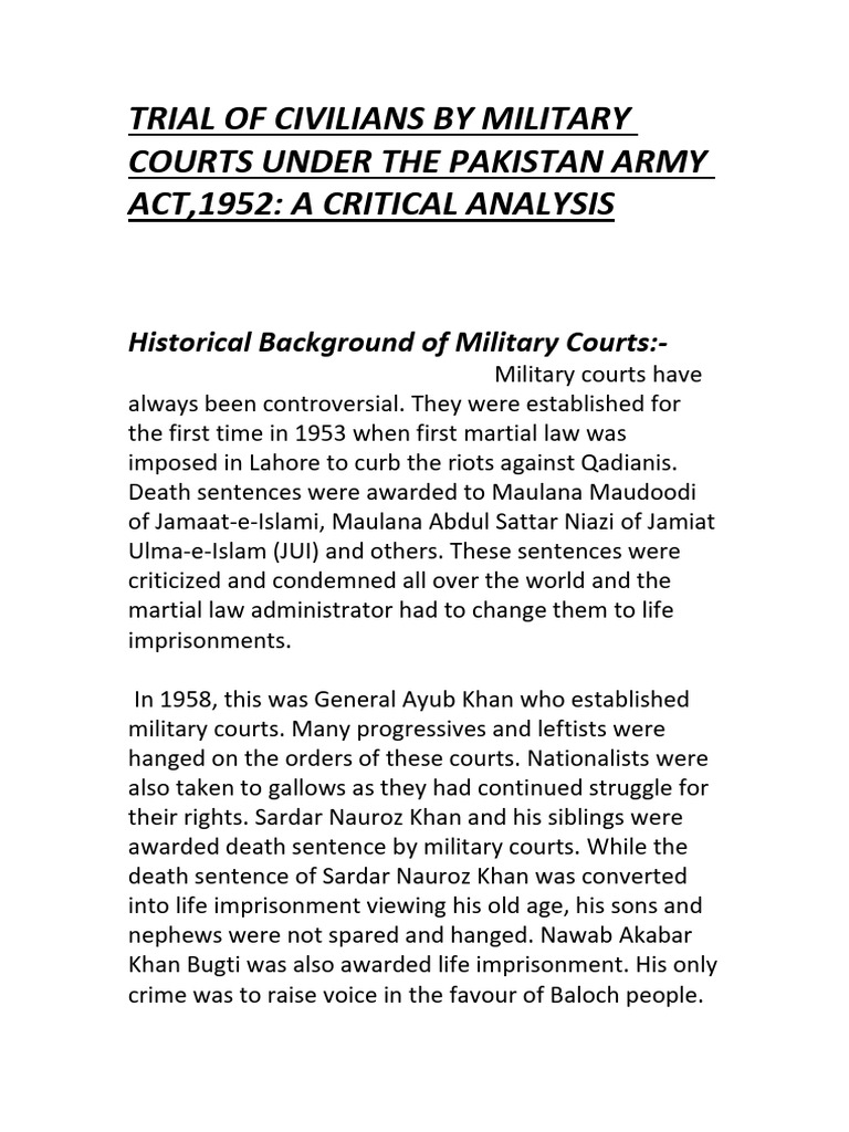 CPC Assignment-2 | PDF | Military Justice | Court Martial