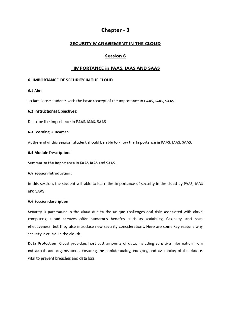 Chapter3 SLM | PDF | Cloud Computing | Platform As A Service