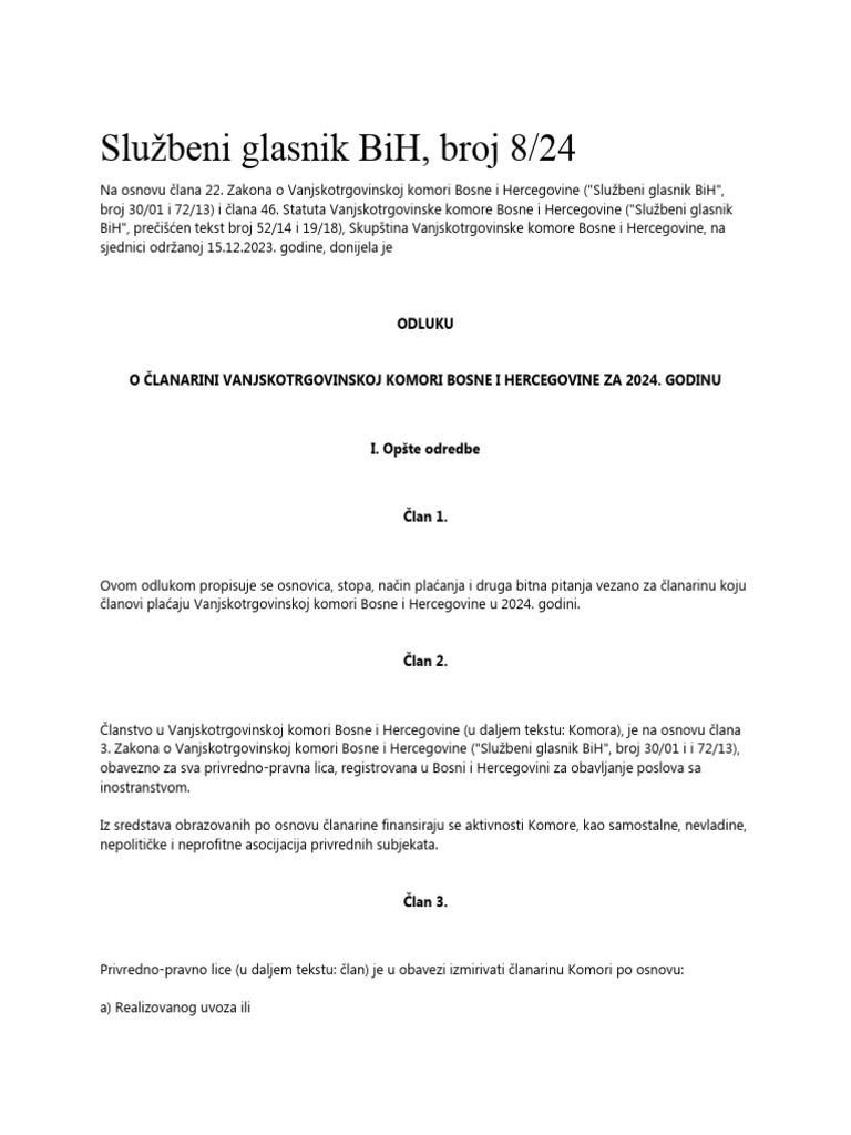 VTK Clanarina | PDF VTK Clanarina | PDF