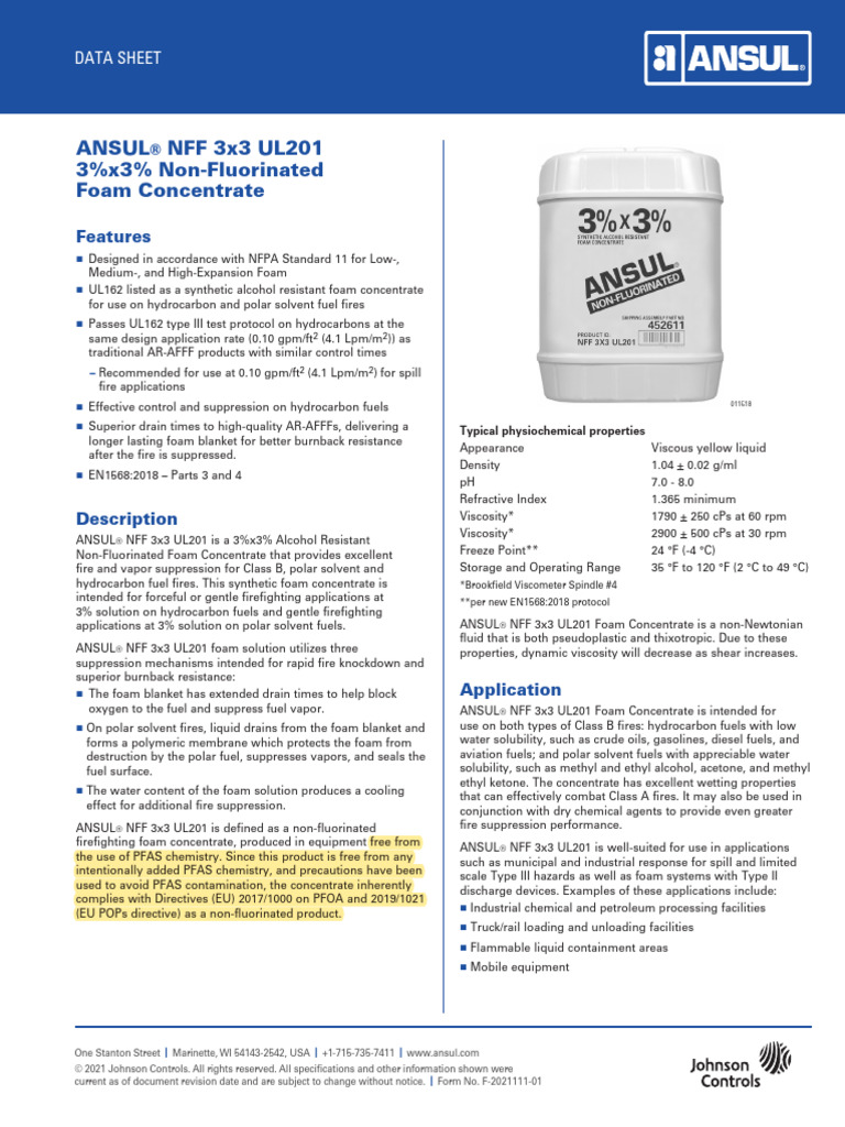 JCI Data Sheet Template Letter Rev. 11 | Download Free PDF | Materials ...